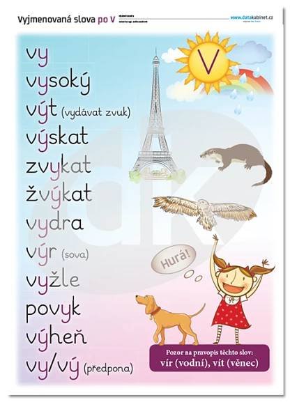 Slovesné a jmenné kat., DS, VS :: 3. třída